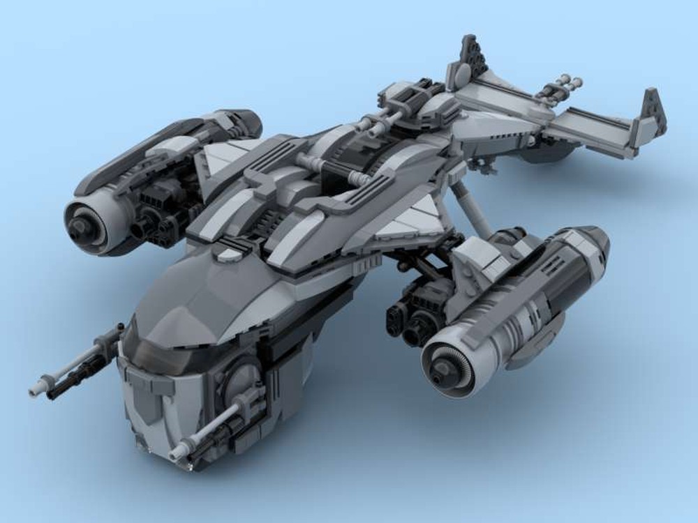 Futuristic Gunship