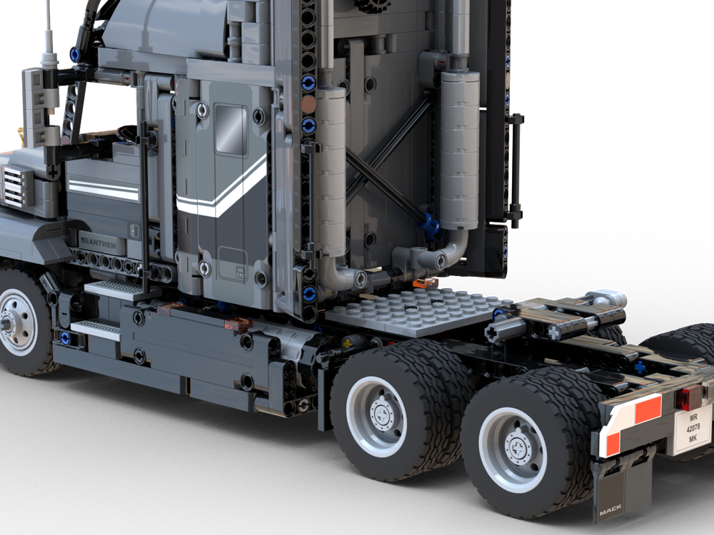 LEGO MOC 42078 Mack Anthem - "Dually" / double tires MOD (70490 tires ...