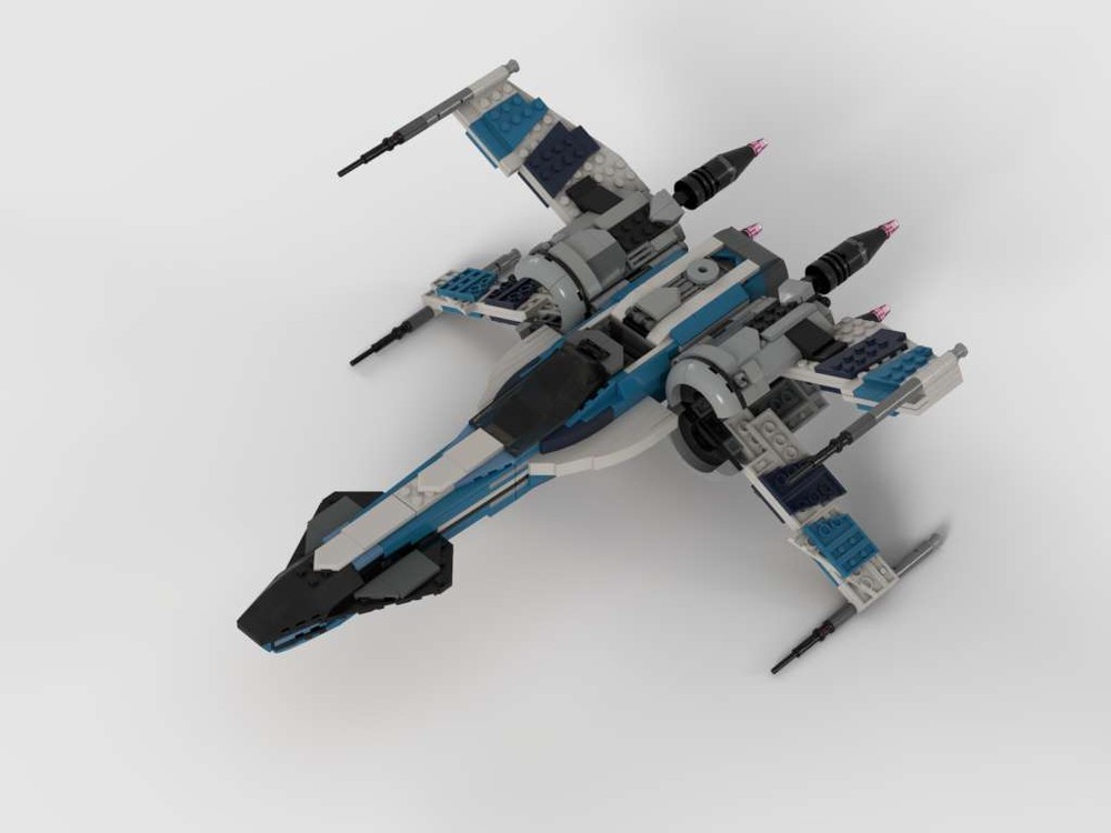 LEGO MOC X-Wing T-85 from the "Resistance" series by Bigfoot.max ...
