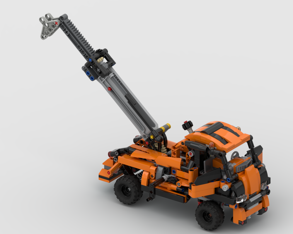 LEGO MOC Rescue Truck by Legonid | Rebrickable - Build with LEGO