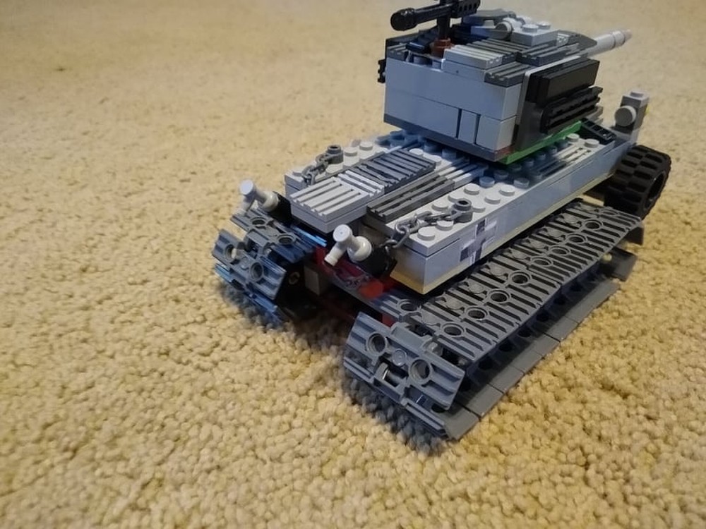 LEGO MOC Tiger 1 Tank by lewis695 | Rebrickable - Build with LEGO