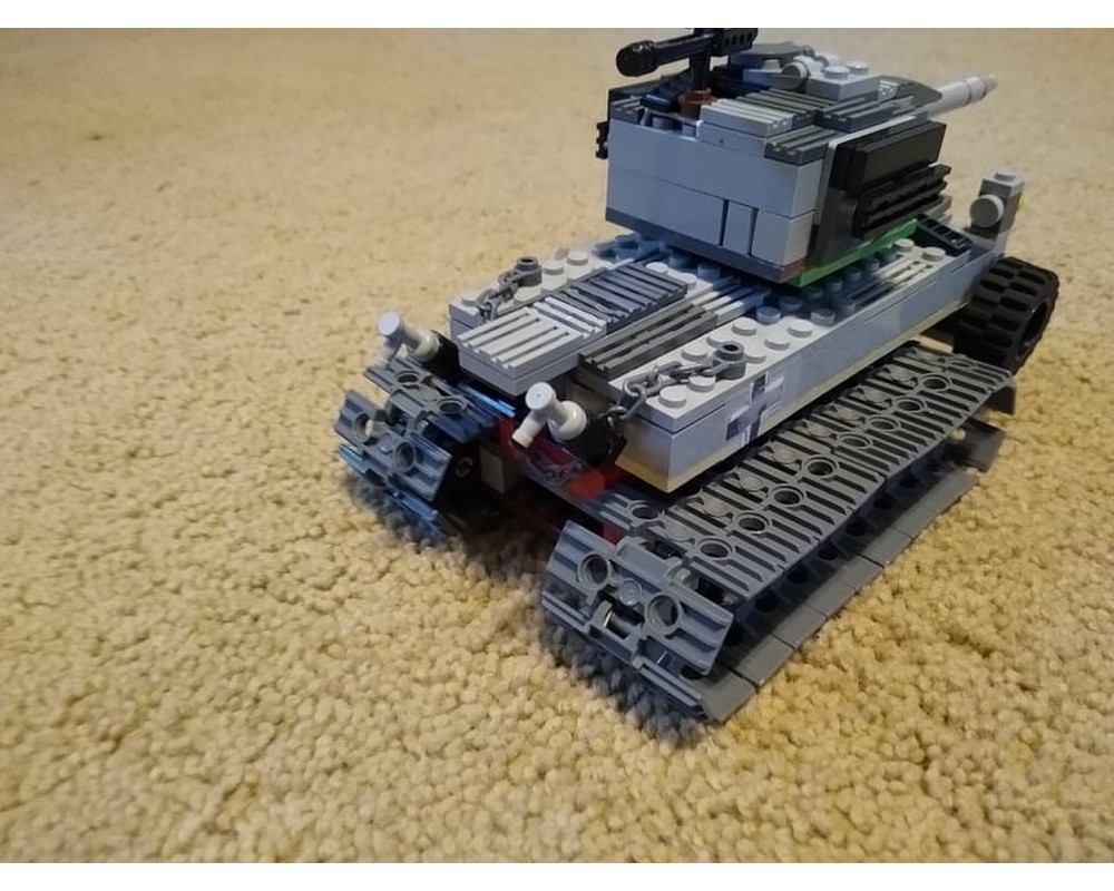LEGO MOC Tiger 1 Tank by lewis695 | Rebrickable - Build with LEGO