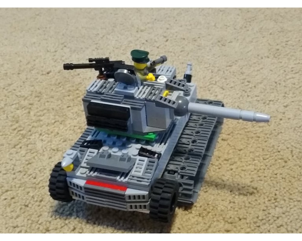 LEGO MOC Tiger 1 Tank by lewis695 | Rebrickable - Build with LEGO