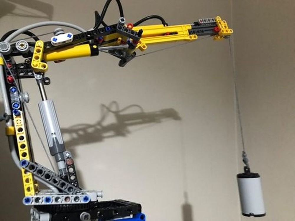 LEGO MOC Hiab v4 Pneumatic by Smudge | Rebrickable - Build with LEGO