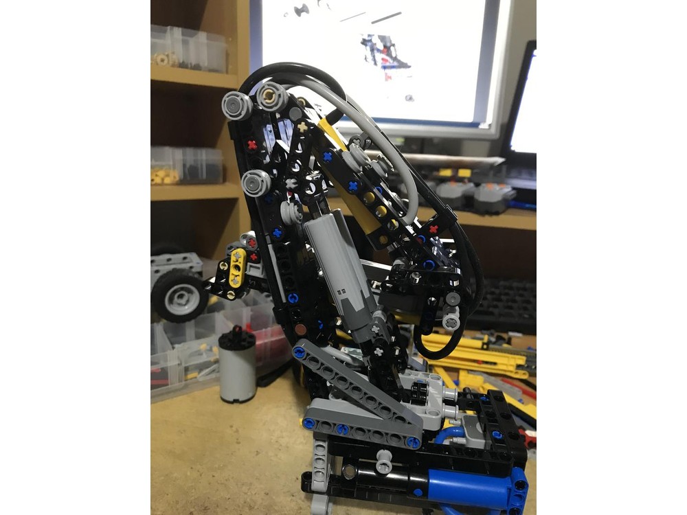 LEGO MOC-86009 Hiab v4 Pneumatic by Smudge | Rebrickable - Build with LEGO