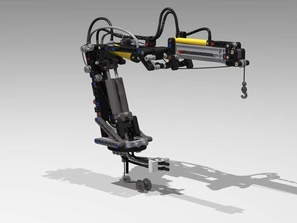 LEGO MOC-86009 Hiab v4 Pneumatic by Smudge | Rebrickable - Build with LEGO