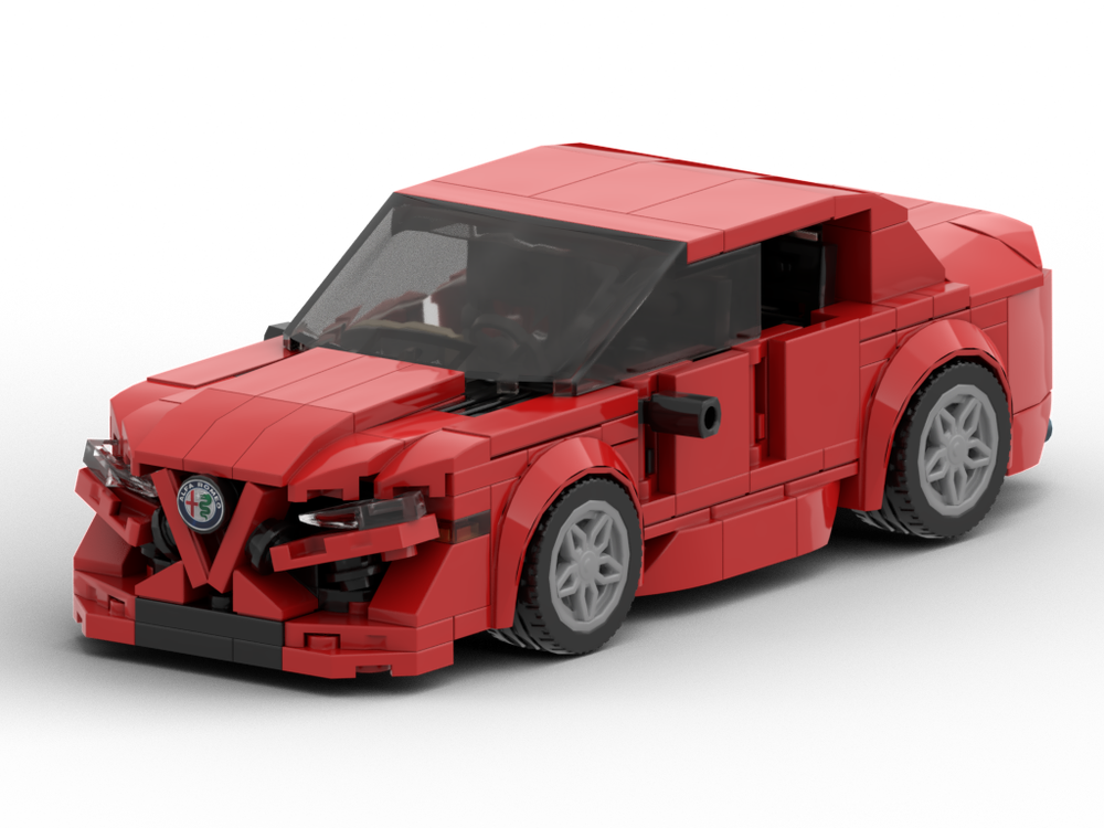 LEGO MOC Alfa Romeo Giulia Quadrifoglio Stud8 by billyballokarlo ...