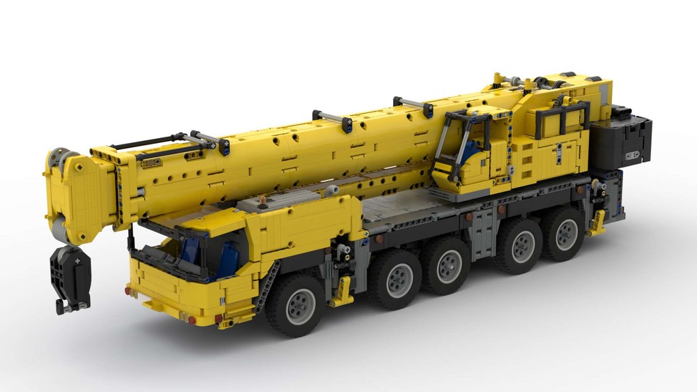 LEGO MOC Grove GMK 5250L mobile crane by mitx2529 | Rebrickable - Build ...