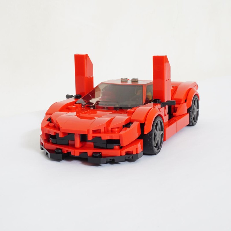Lego Moc Laferrari By Kmpmocs Rebrickable Build With Lego