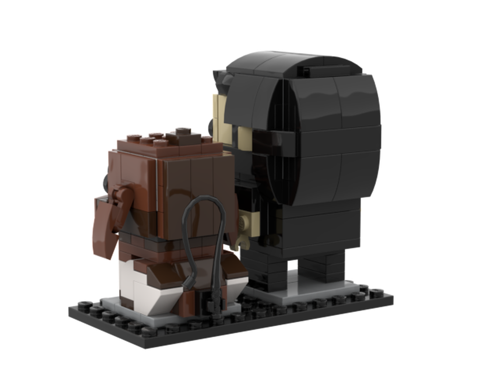 LEGO MOC John Wick + Daisy - Brickheadz by togemini | Rebrickable ...