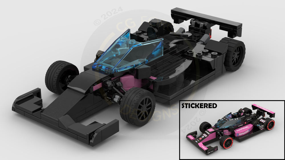 LEGO MOC Indycar 2021 MSR Castroneves Oval Spec by CGForceDesigns ...