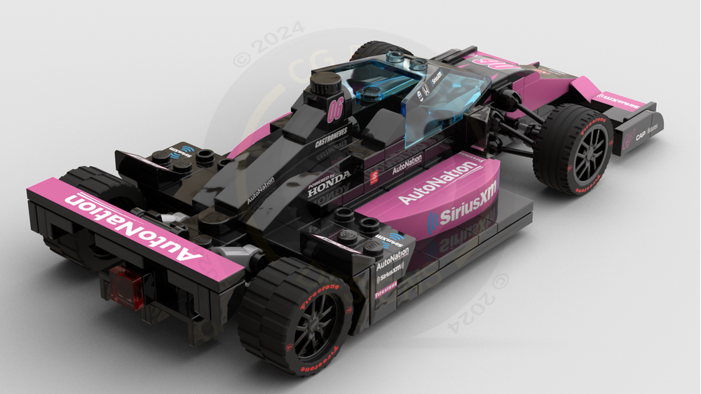 LEGO MOC Indycar 2021 MSR Castroneves Oval Spec by CGForceDesigns ...
