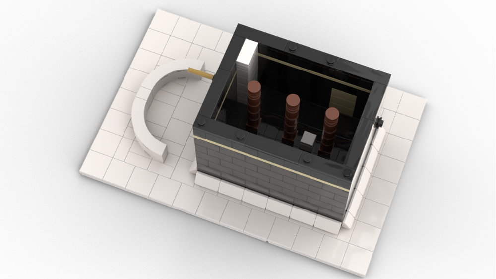 LEGO MOC Kaaba in Mecca/Mekka by eisi77 | Rebrickable - Build with LEGO