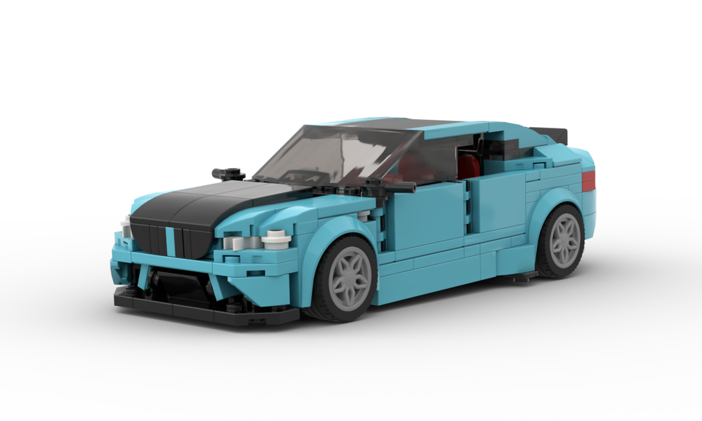 LEGO MOC BMW M5 2021 (Medium Azure) by Fakhri Argya | Rebrickable ...