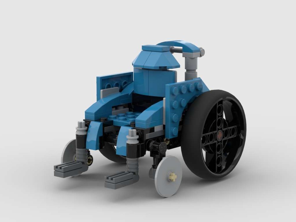 Lego Moc 31114 Wheelchair By Robmg Rebrickable Build With Lego