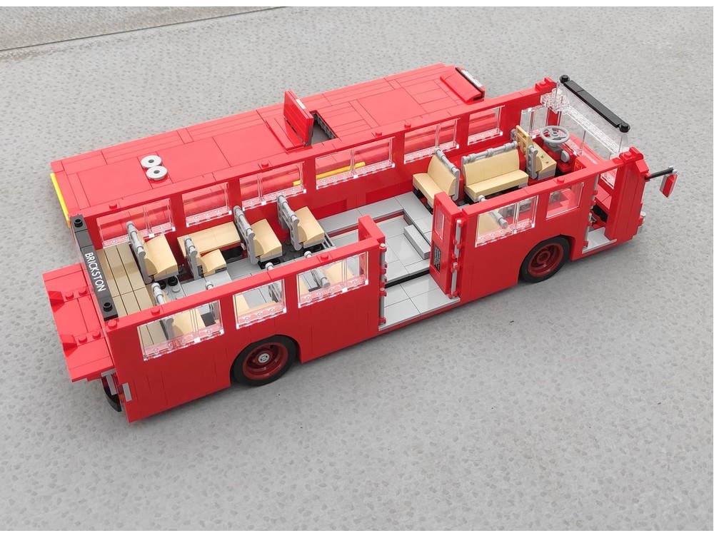 LEGO MOC 10258 RouteLiner II by Kirvet | Rebrickable - Build with LEGO