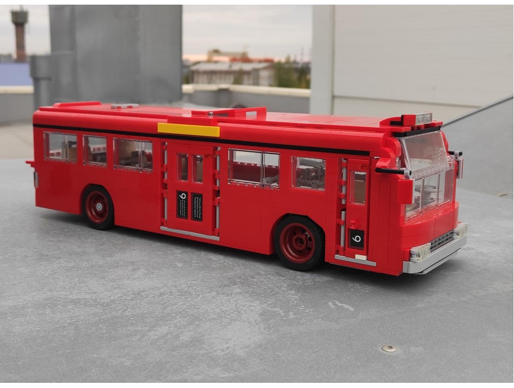 LEGO MOC 10258 RouteLiner II by Kirvet | Rebrickable - Build with LEGO