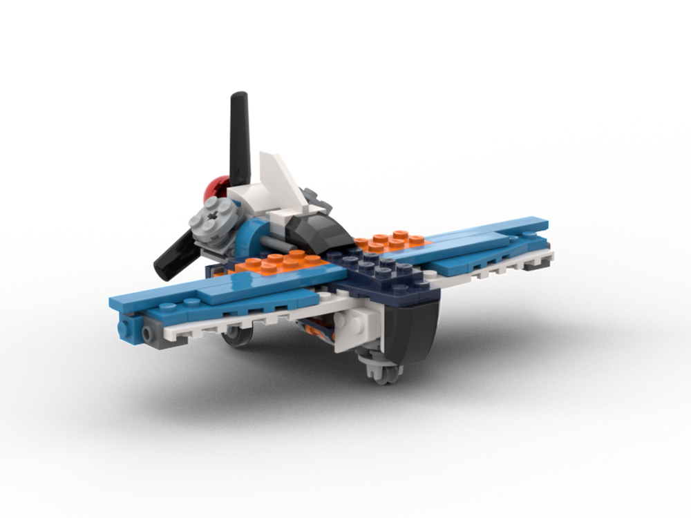 LEGO MOC Pusher prop plane alt 31099 by achtent8ig | Rebrickable ...
