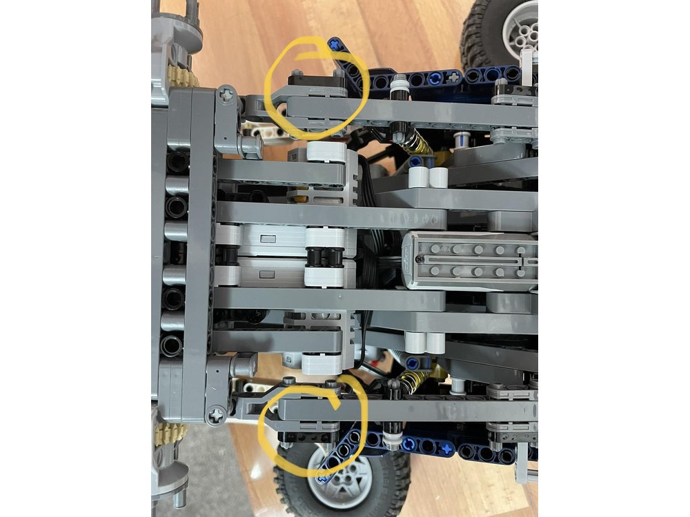 LEGO MOC Rear Axle Replacement Buggy Motor Baja Truck Madoca by Ironmax ...