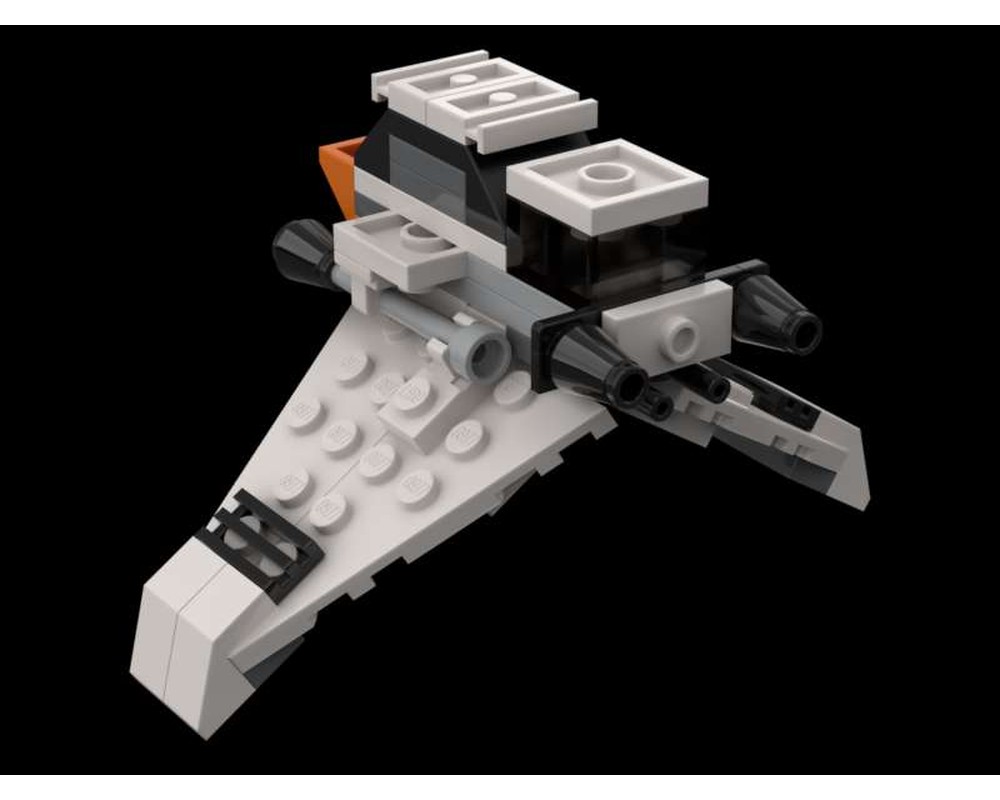 LEGO MOC 2x912055 Imperial Shuttle by meregt | Rebrickable - Build with ...