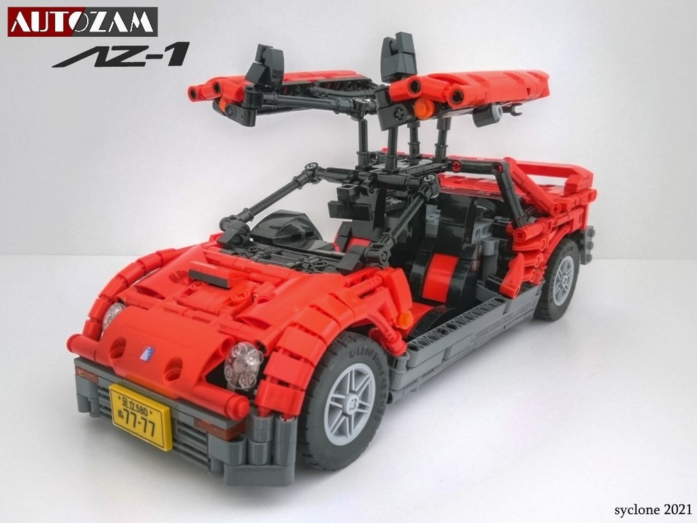 LEGO MOC-86177 RC Autozam AZ-1 by syclone | Rebrickable - Build with LEGO