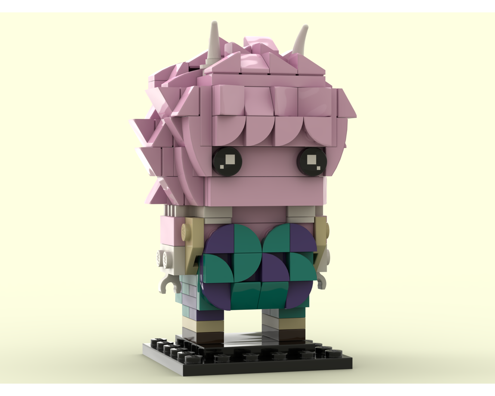 LEGO MOC Denki Kaminari & Mina Ashido - My Hero Academia BrickHeadz by ...