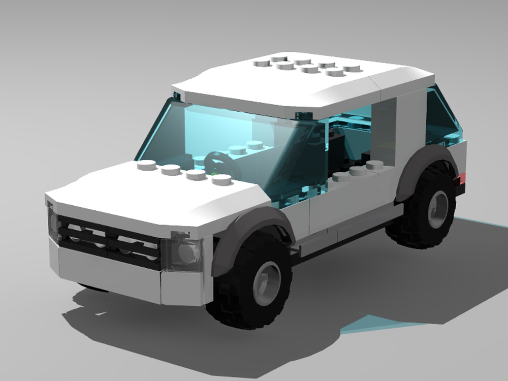 Lego Moc Simple Suv By The Lego Master Rebrickable Build With Lego