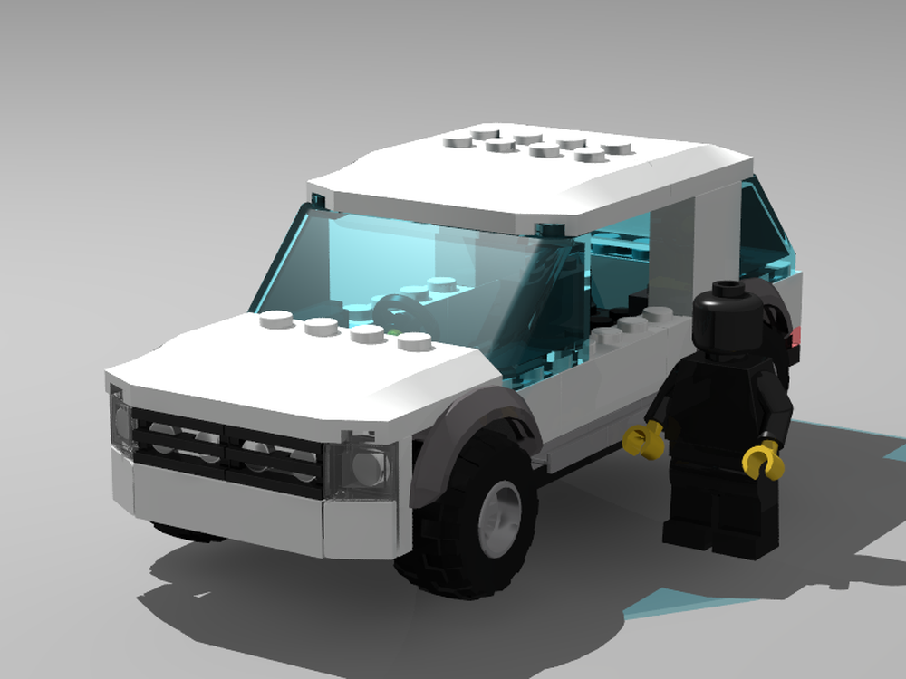 LEGO MOC Simple SUV by The Lego Master | Rebrickable - Build with LEGO