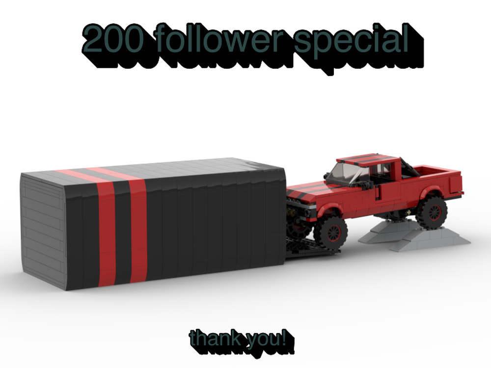 LEGO MOC container for 1972 ford F-100 prerunner by BEAR MOCS ...