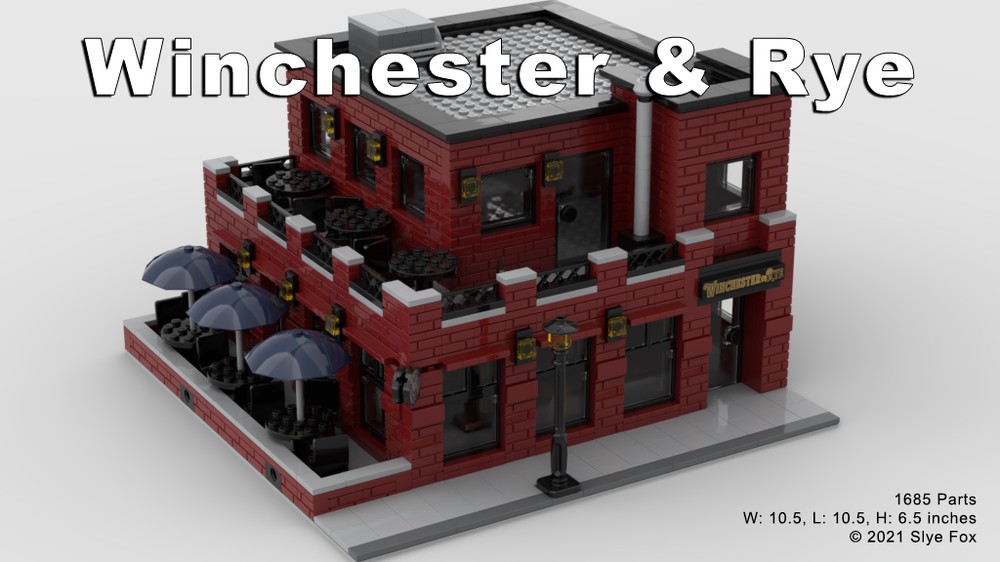 LEGO MOC Winchester & Rye by SlyeFox44 | Rebrickable - Build with LEGO