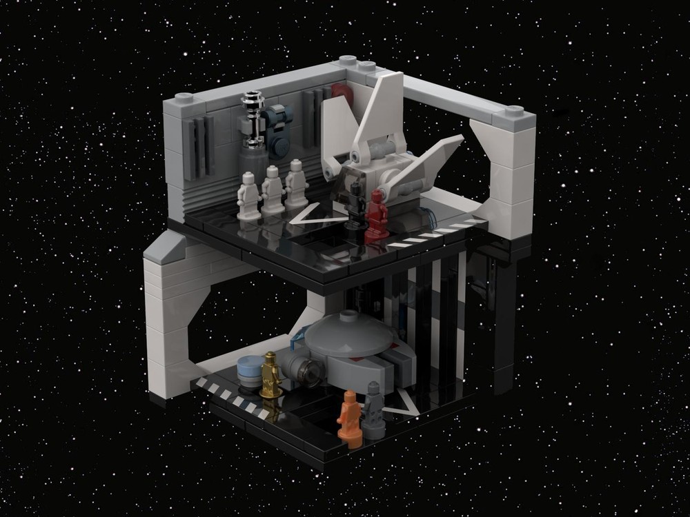 LEGO MOC Habitat SW Hangar Bay 237 by KK_Bricks | Rebrickable - Build ...