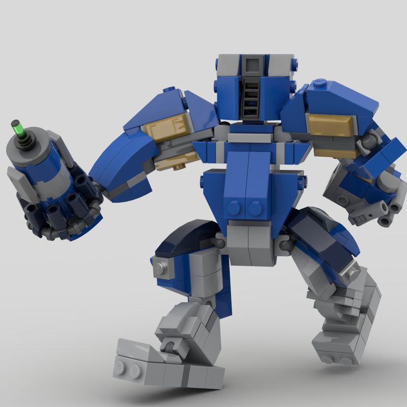 LEGO MOC Spa4tan Mech by buildsbyjude | Rebrickable - Build with LEGO