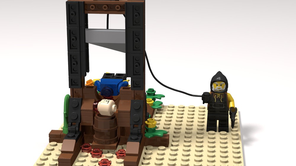 LEGO MOC Medieval Guillotine by LegoBricking | Rebrickable - Build with ...