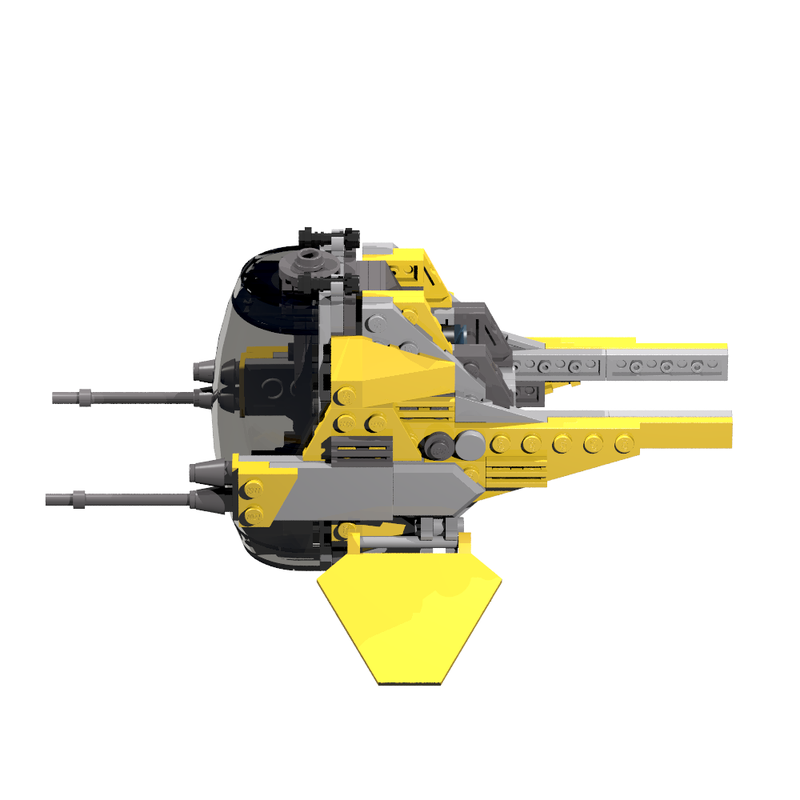 LEGO MOC 75281 Bubble Starship by Berth | Rebrickable - Build with LEGO