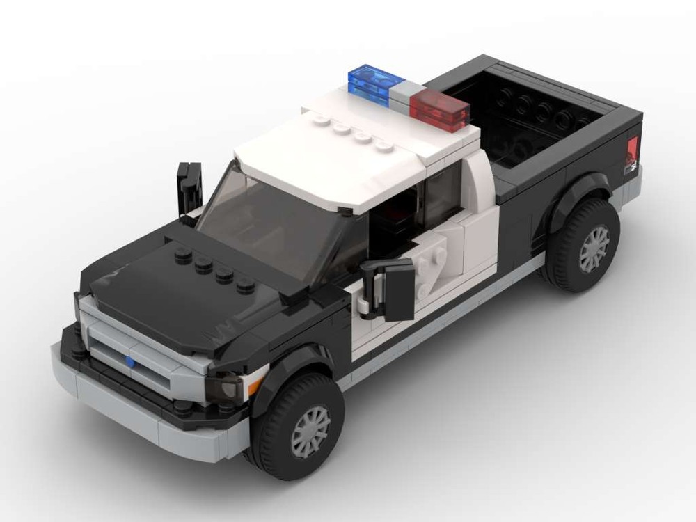 LEGO MOC Lego Police Chief's Built Tough F-250 - 8 Stud Speed Champions ...