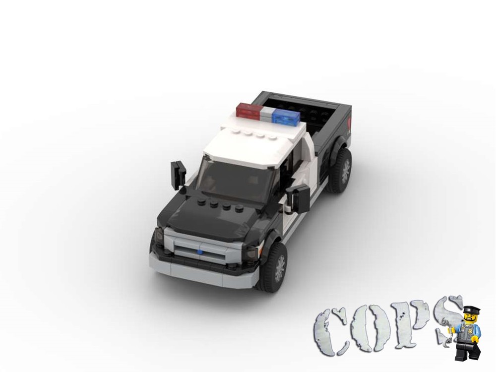 LEGO MOC Lego Police Chief's Built Tough F-250 - 8 Stud Speed Champions ...
