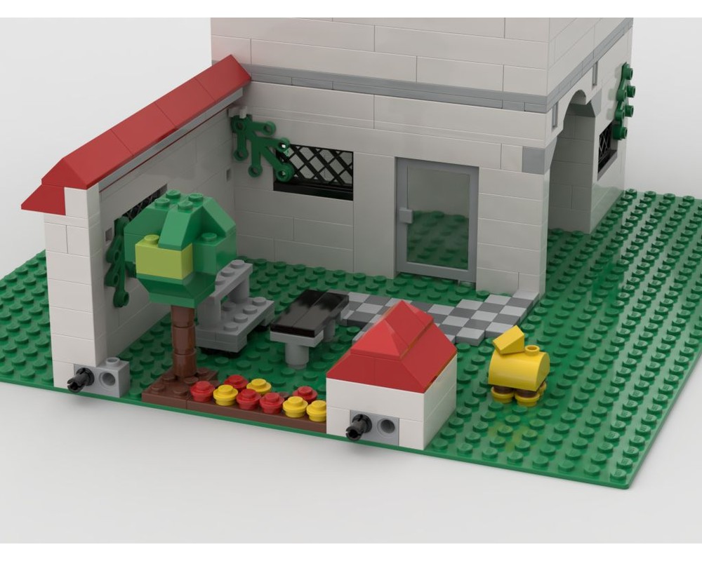 LEGO MOC 4956 Modular House With Pass-Through by fgee | Rebrickable ...