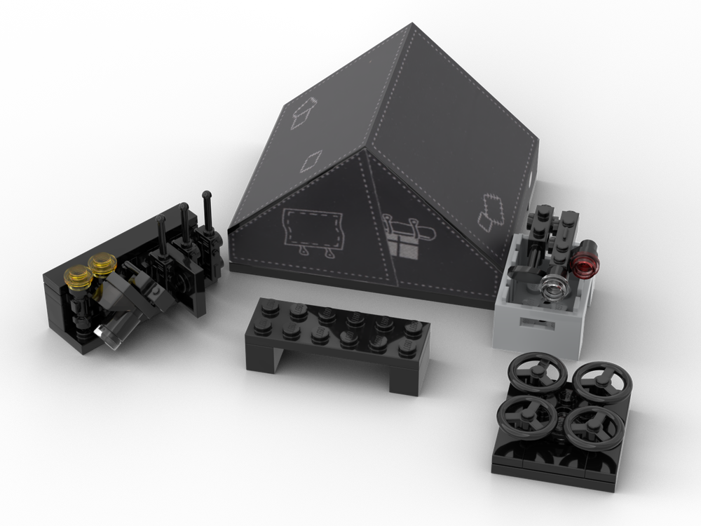 LEGO MOC Army Camp - Special Armed Forces (SAF) Series by Firemodels ...