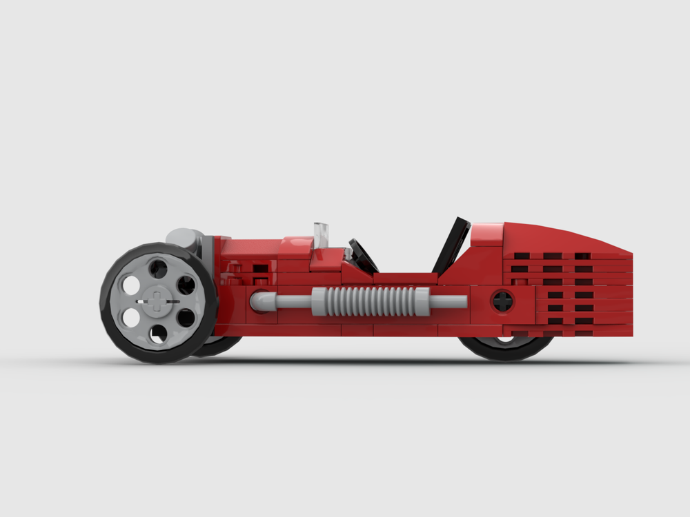 LEGO MOC Morgan 3 Wheeler (revised) by AndrewG123 | Rebrickable - Build ...