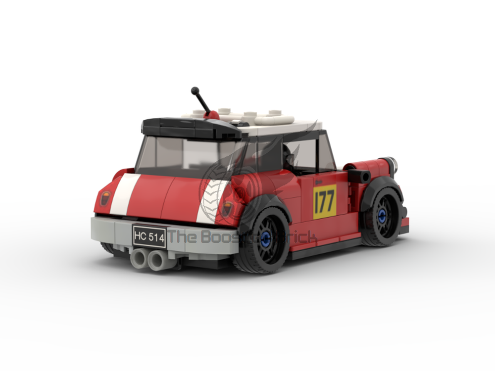 LEGO MOC Mini Cooper by TheBoostedBrick | Rebrickable - Build with LEGO