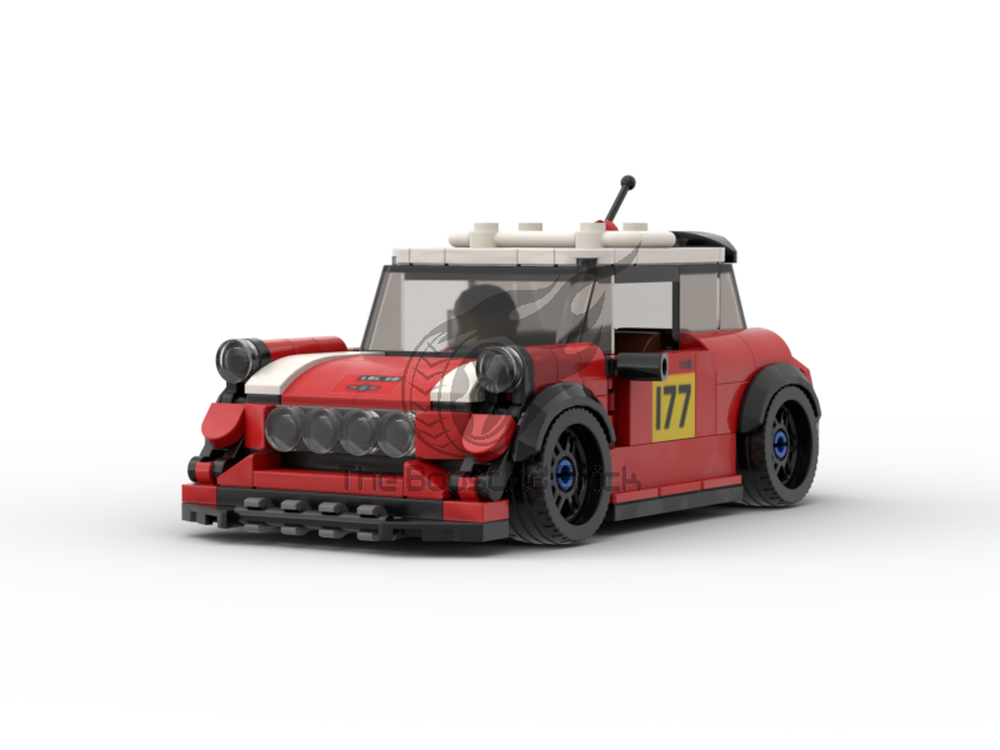 LEGO MOC Mini Cooper by TheBoostedBrick | Rebrickable - Build with LEGO