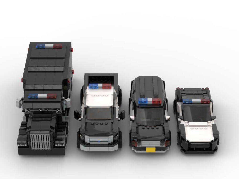 LEGO MOC-86427 Lego Police Vehicle Pack - 8 Stud Speed Champions by ...