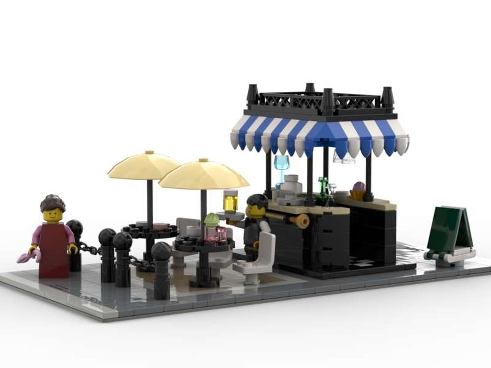 LEGO MOC Victorian - Buvette by verlay | Rebrickable - Build with LEGO