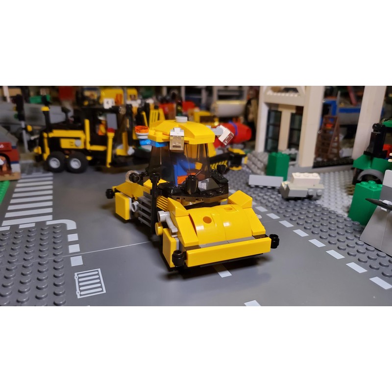 LEGO MOC Tandem Drum Roller by Brickingston | Rebrickable - Build with LEGO