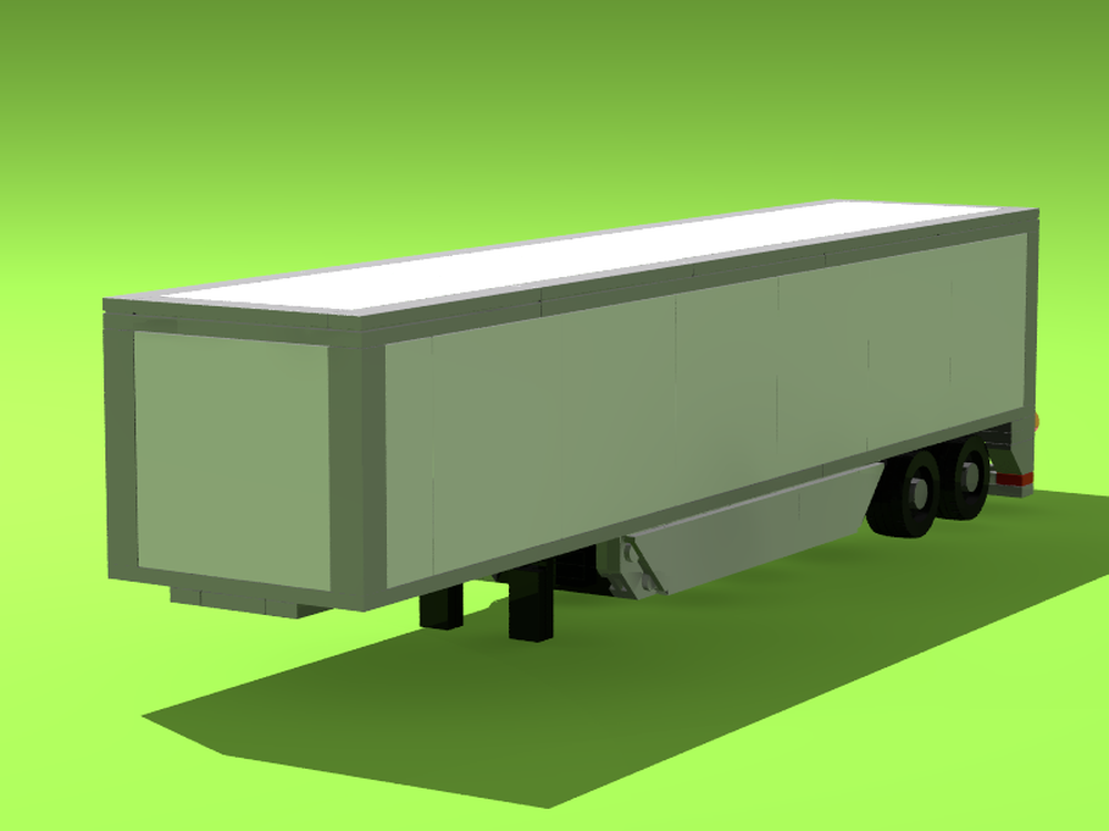 LEGO MOC Dry Van Trailer by The Lego Master | Rebrickable - Build with LEGO