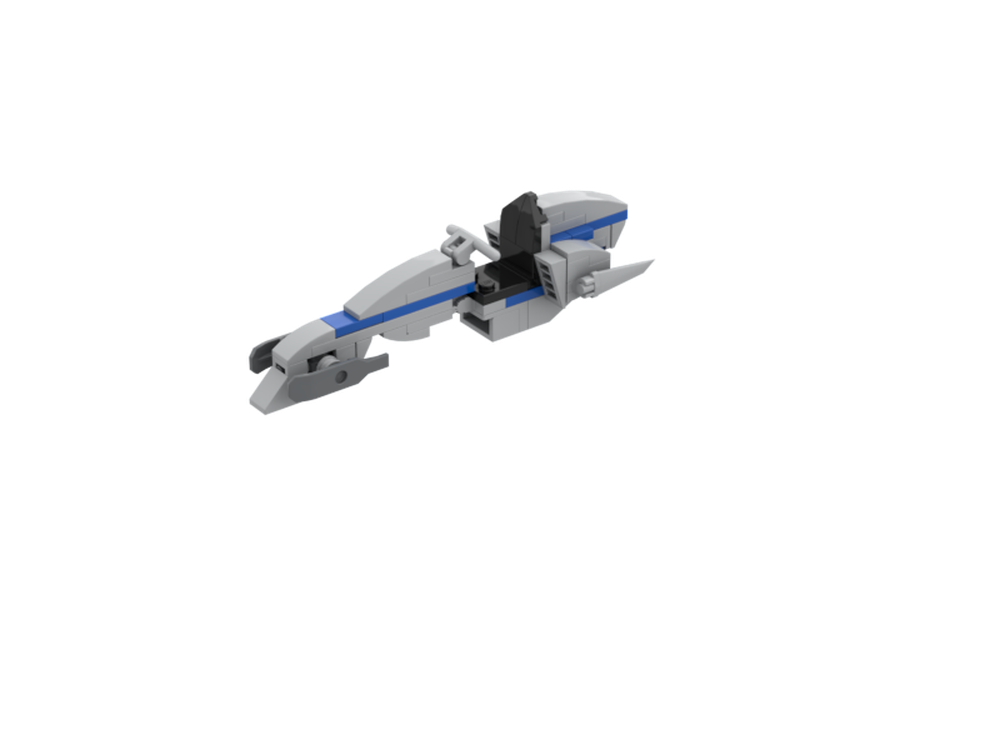 Lego Moc 501st Barc Speeder Minifig Scale By Sobekbricks Rebrickable