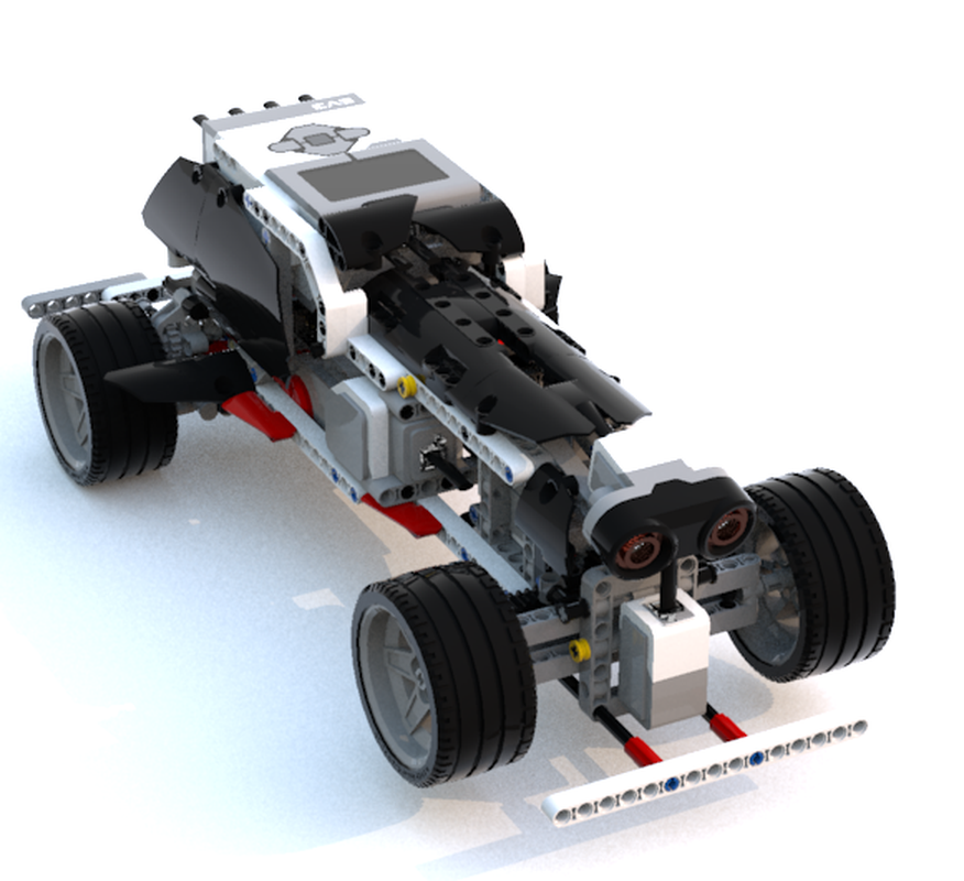 LEGO MOC Self-driving RoboCar by Artem 16 | Rebrickable - Build with LEGO