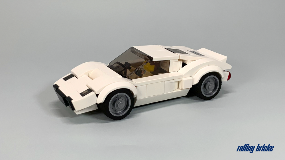 LEGO MOC Ford GT40 by RollingBricks | Rebrickable - Build with LEGO