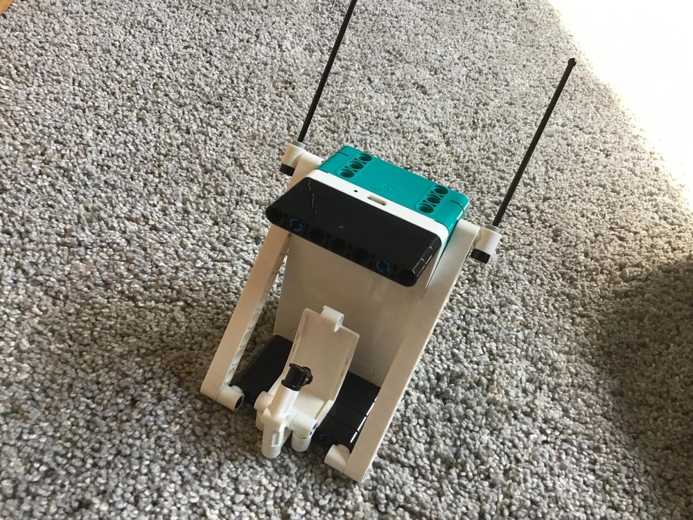 Lego Moc Mindstorms Construction Cab By Worm65 Rebrickable Build
