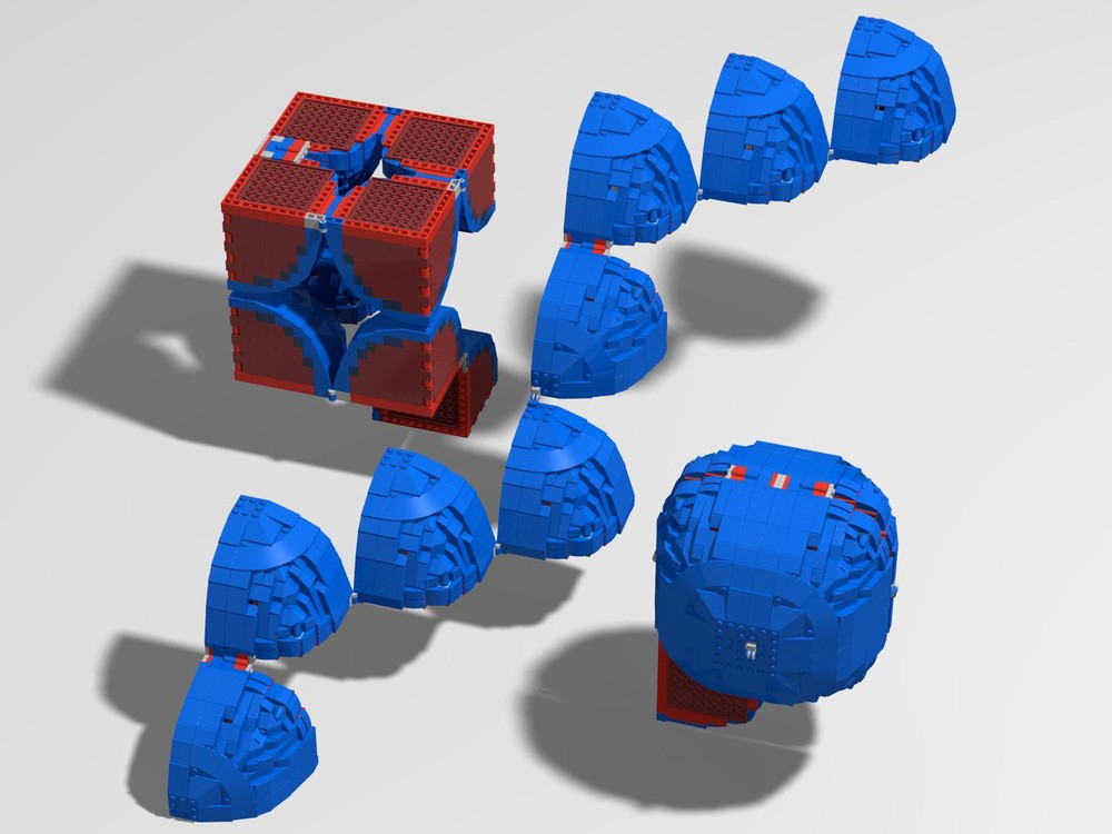 Lego Moc Spherecube By Cvi Rebrickable Build With Lego